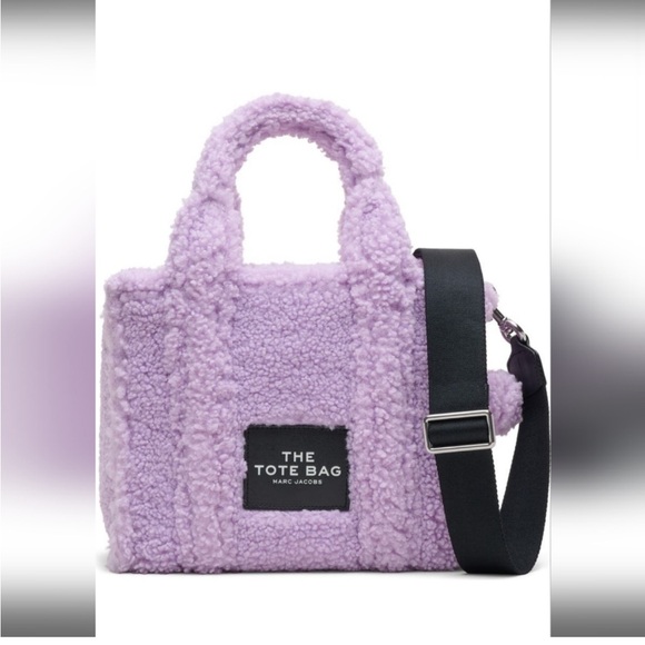 Marc Jacobs | Bags | Marc Jacobs Lilac Teddy Tote Bag Crossbody | Poshmark